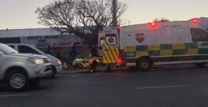 Security guards shot in taxi - Crime Scene Report
